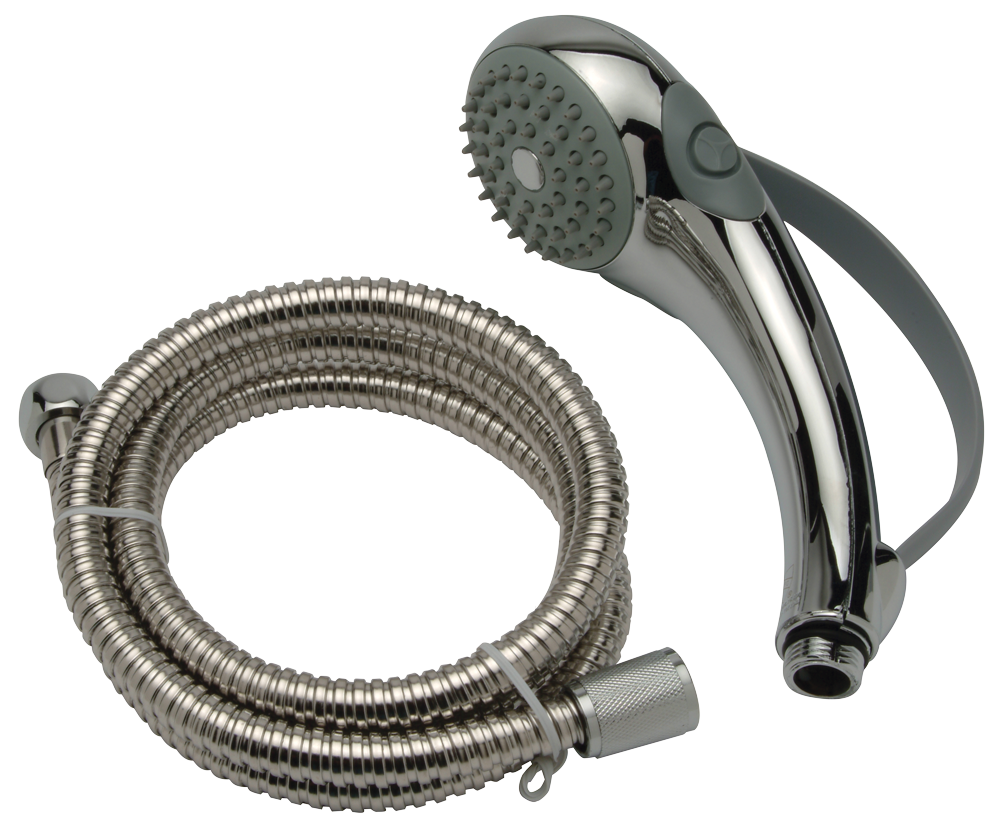 Z7000-H12 - 1.5 gpm chrome plated plastic hand-held shower device with ...